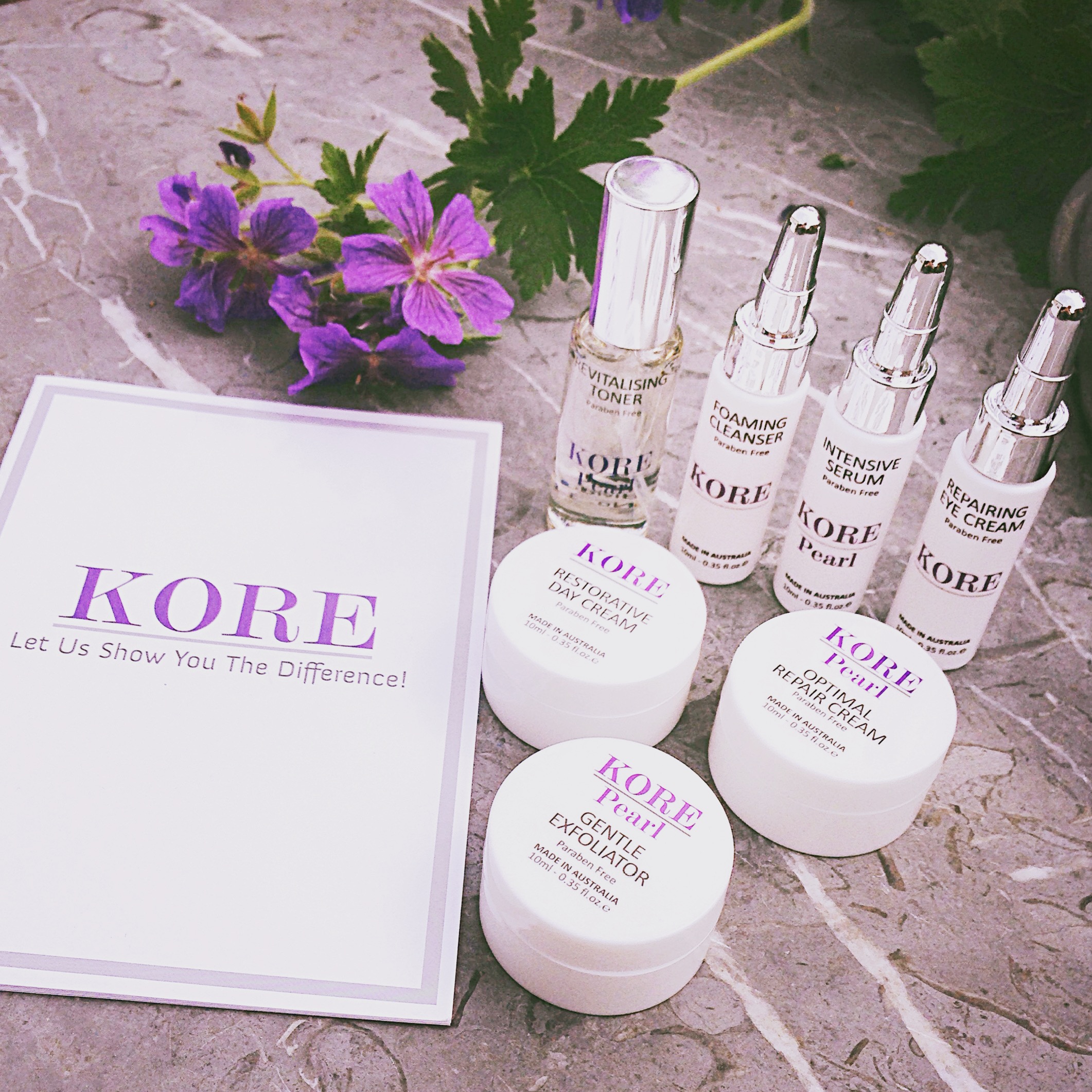 KORE Skincare Review - Rachael Divers Makeup Artistry