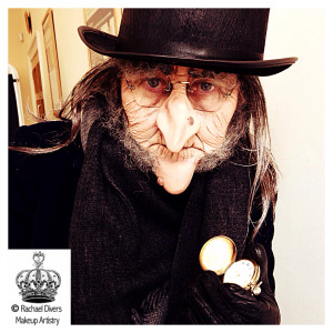Old aged man SFX makeover - Rachael Divers