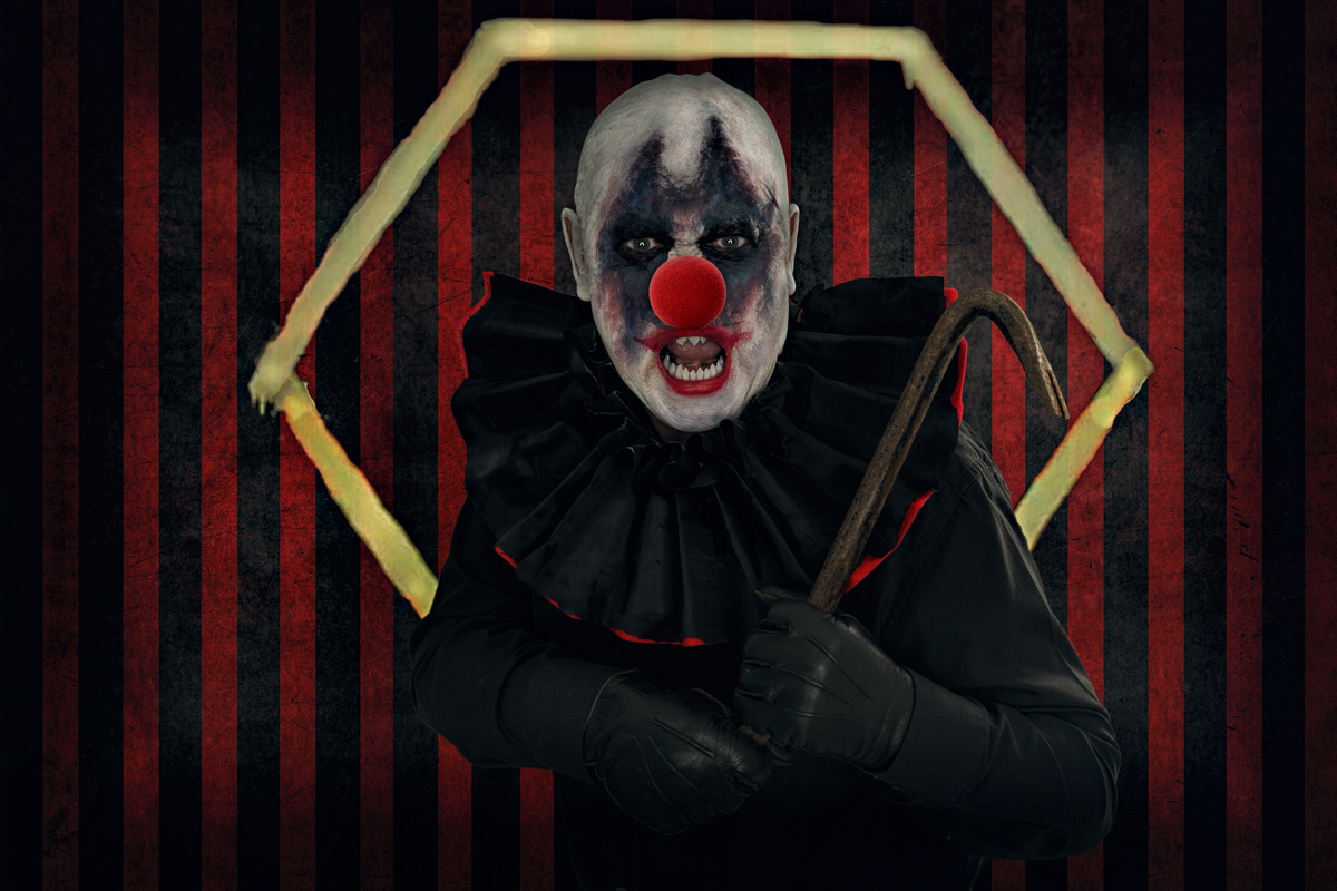 American Horror Story Season 4 Clown Makeup - Mugeek Vidalondon