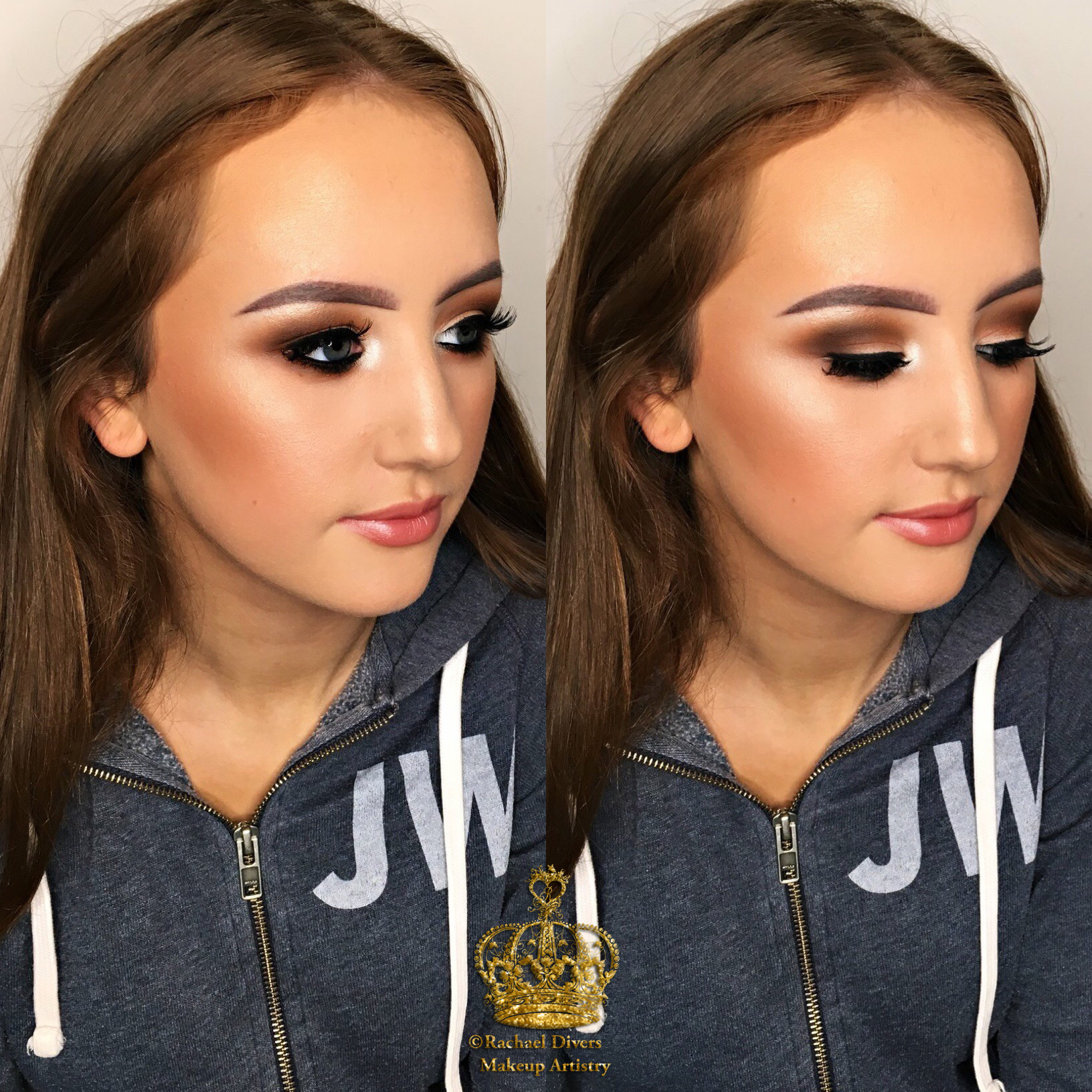 Beautiful Prom Princess makeover for Laura - Rachael Divers